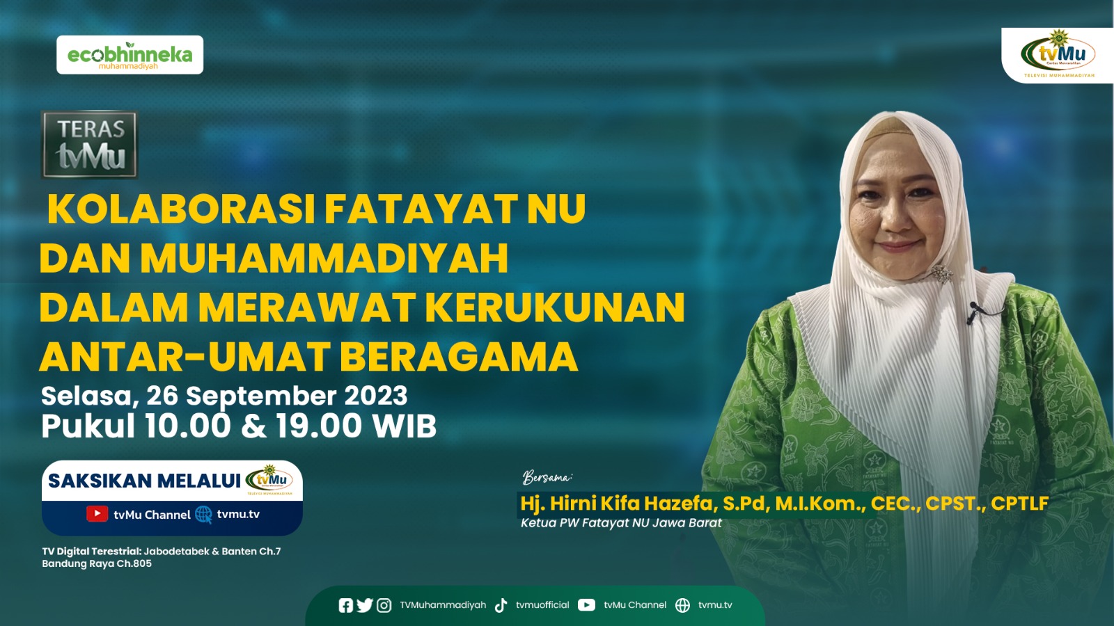 TVMU: Kolaborasi Fatayat NU dan Muhammadiyah dalam Merawat Kerukunan ...